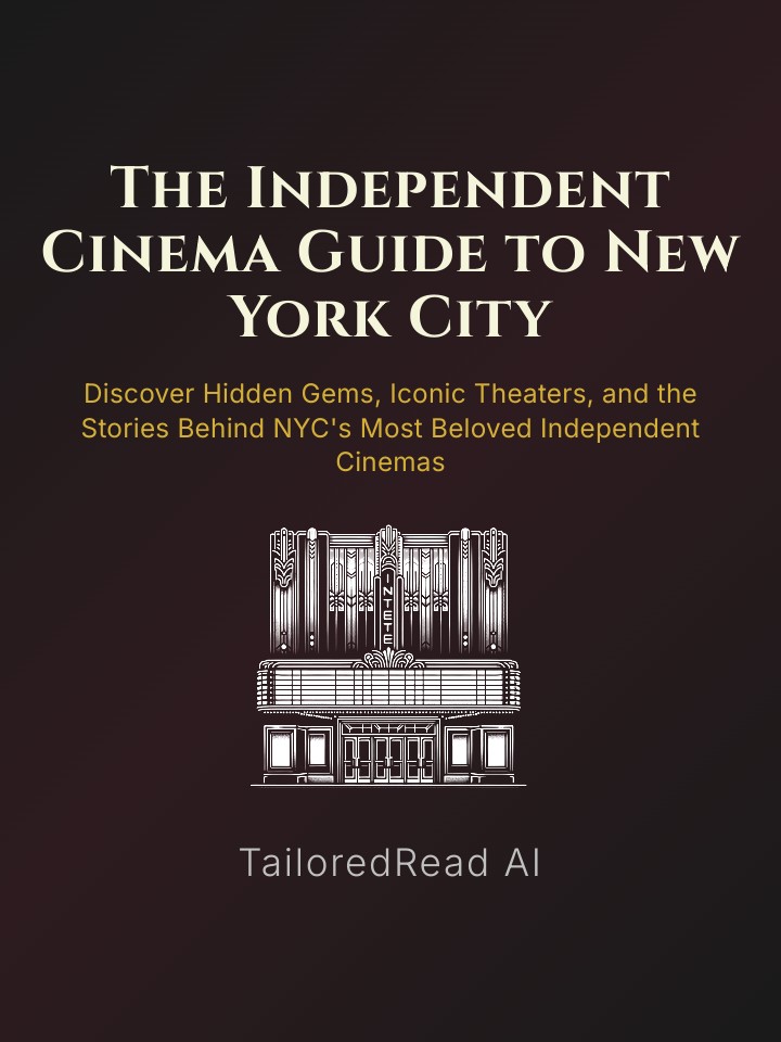 The Independent Cinema Guide to New York City Book: Discover Hidden ...