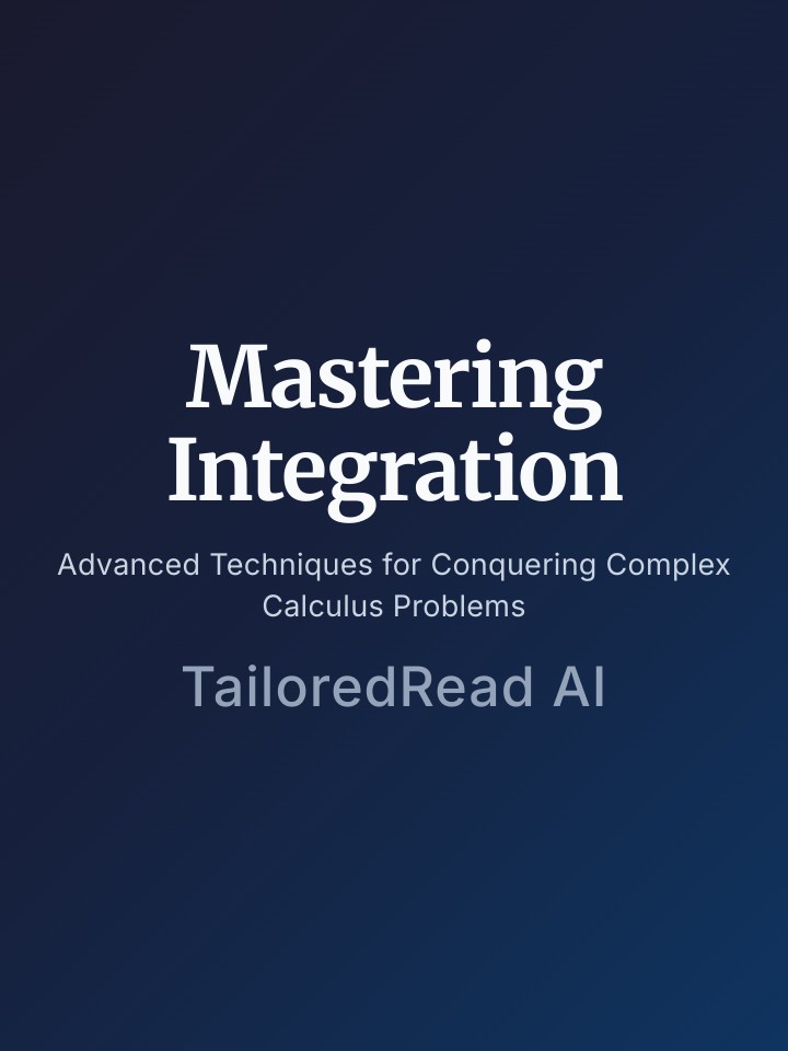 Mastering Integration Book: Advanced Techniques for Conquering Complex Calculus Problems ...