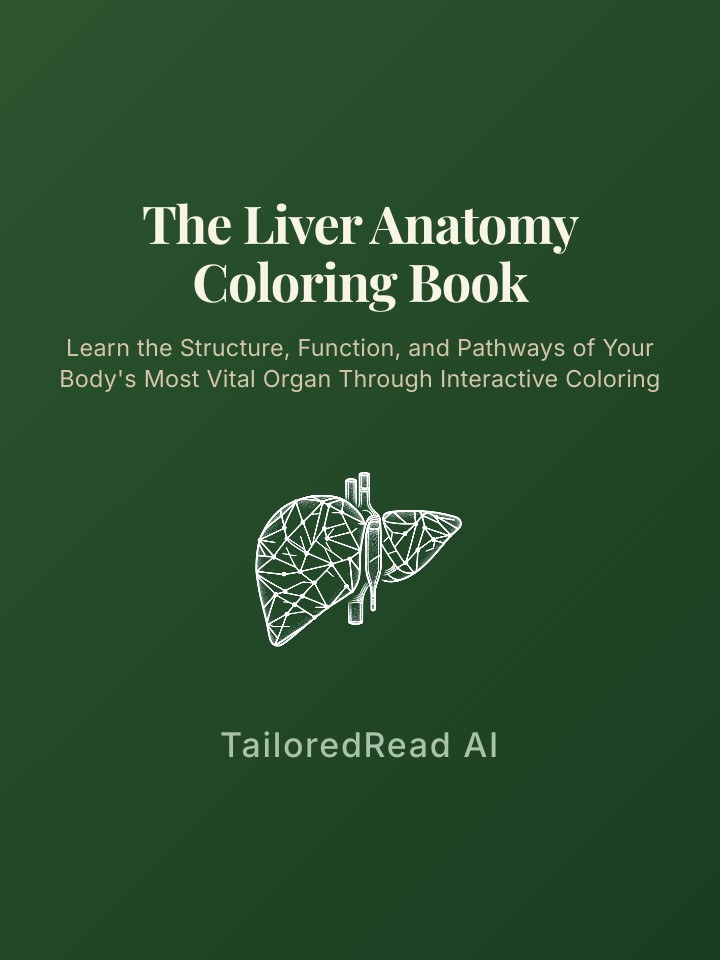 The Liver Anatomy Coloring Book Book: Learn the Structure, Function ...