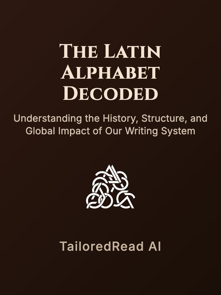 The Latin Alphabet Decoded Book: Understanding the History, Structure ...