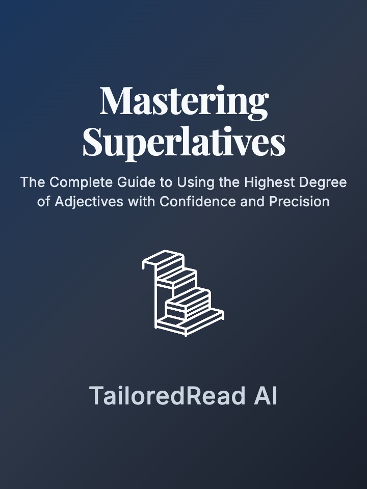 Mastering Superlatives Book: The Complete Guide to Using the Highest ...