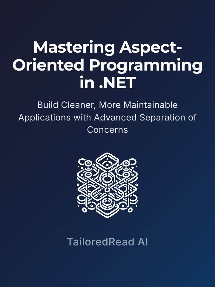 Mastering Aspect-Oriented Programming in .NET Book: Build Cleaner, More Maintainable ...
