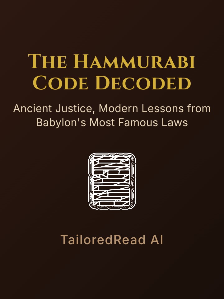 The Hammurabi Code Decoded Book: Ancient Justice, Modern Lessons from ...