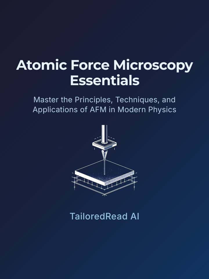 Atomic Force Microscopy Essentials Book: Master the Principles ...