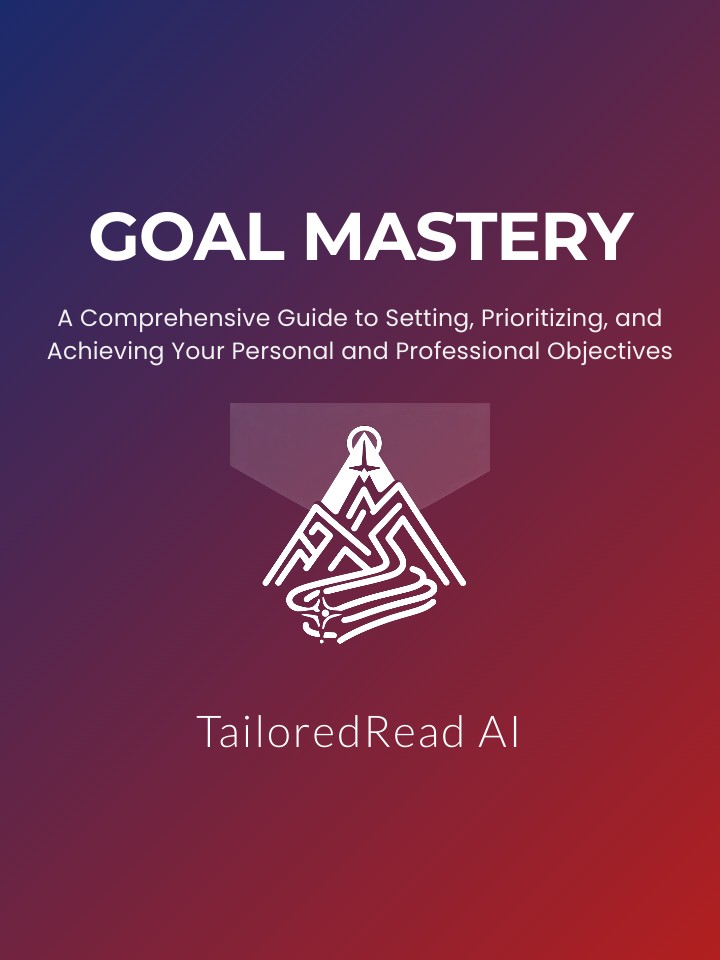 Goal Mastery Book: A Comprehensive Guide to Setting, Prioritizing, and ...