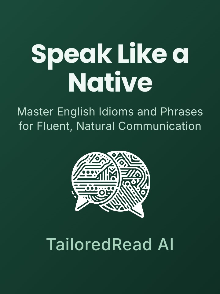 Speak Like a Native Book: Master English Idioms and Phrases for Fluent ...