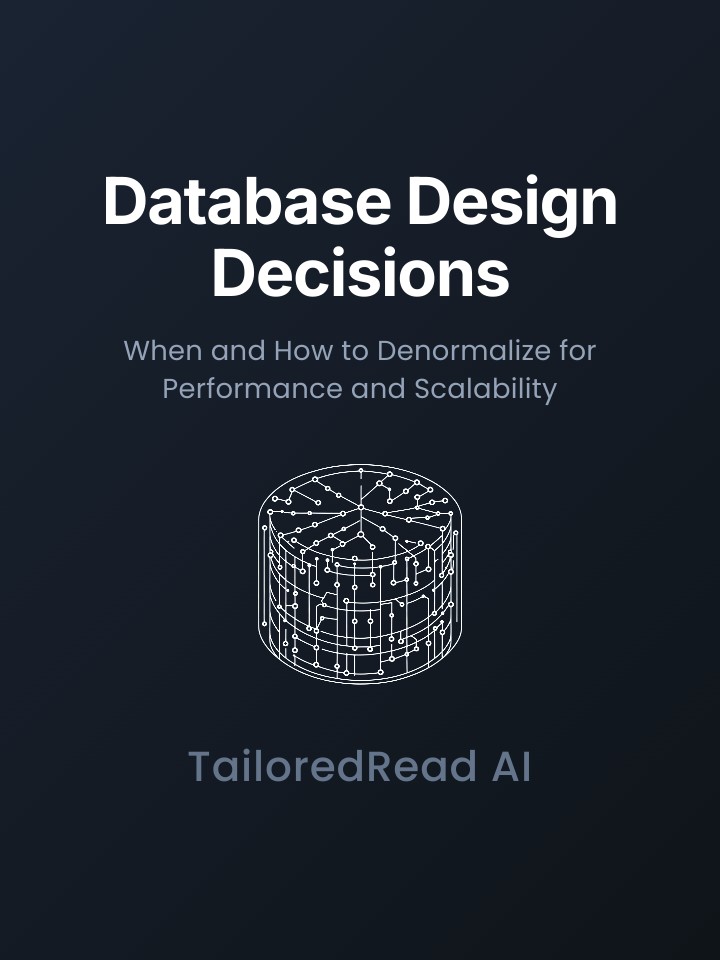 Database Design Decisions Book: When and How to Denormalize for ...