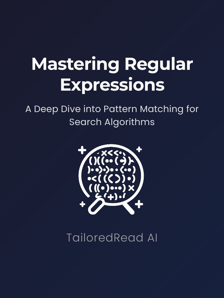 Mastering Regular Expressions Book: A Deep Dive into Pattern Matching for Search Algorithms ...