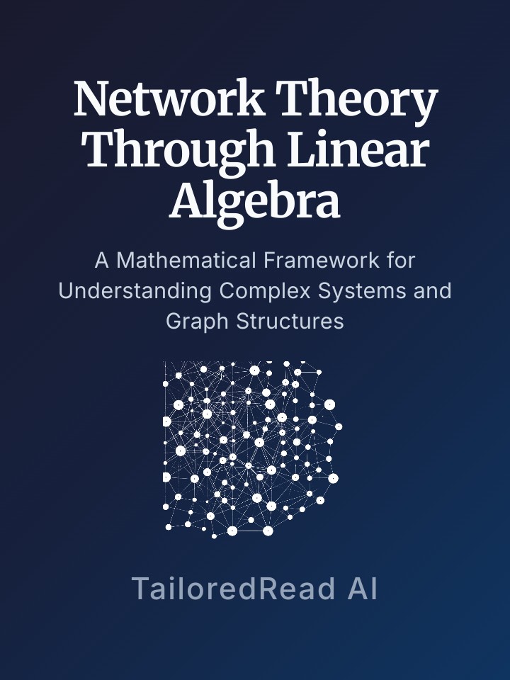 Network Theory Through Linear Algebra Book: A Mathematical Framework ...