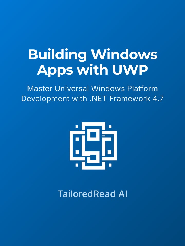 Building Windows Apps with UWP Book: Master Universal Windows Platform ...