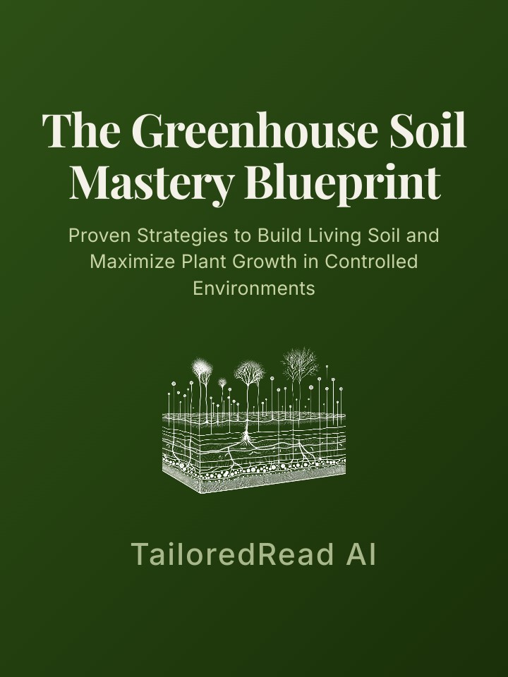 The Greenhouse Soil Mastery Blueprint Book: Proven Strategies to Build ...