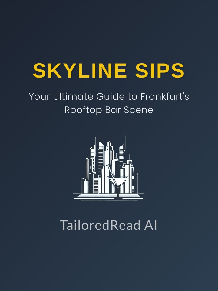 Skyline Sips Book: Your Ultimate Guide to Frankfurt's Rooftop Bar Scene ...