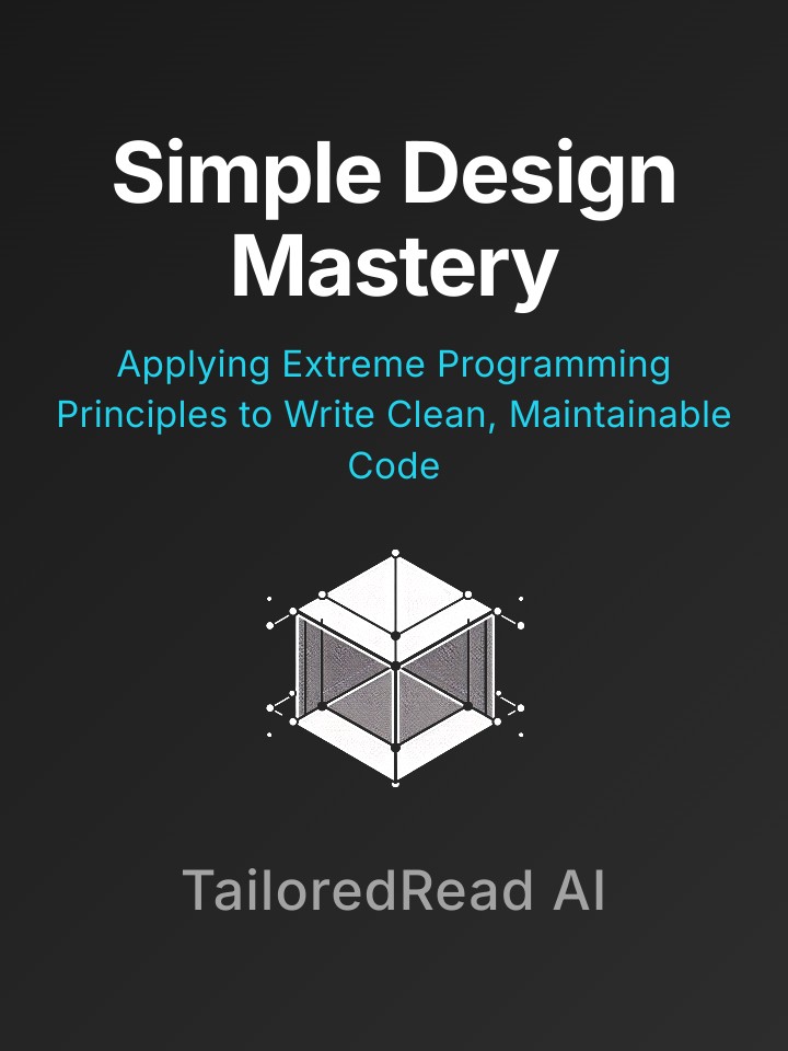 Simple Design Mastery Book: Applying Extreme Programming Principles to ...