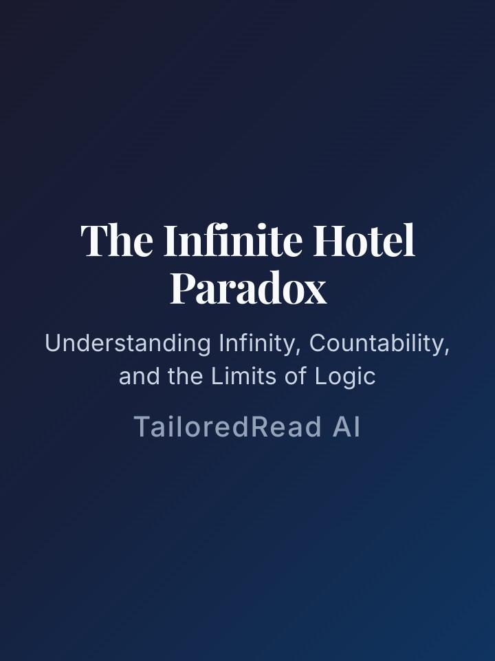 The Infinite Hotel Paradox Book: Understanding Infinity, Countability ...