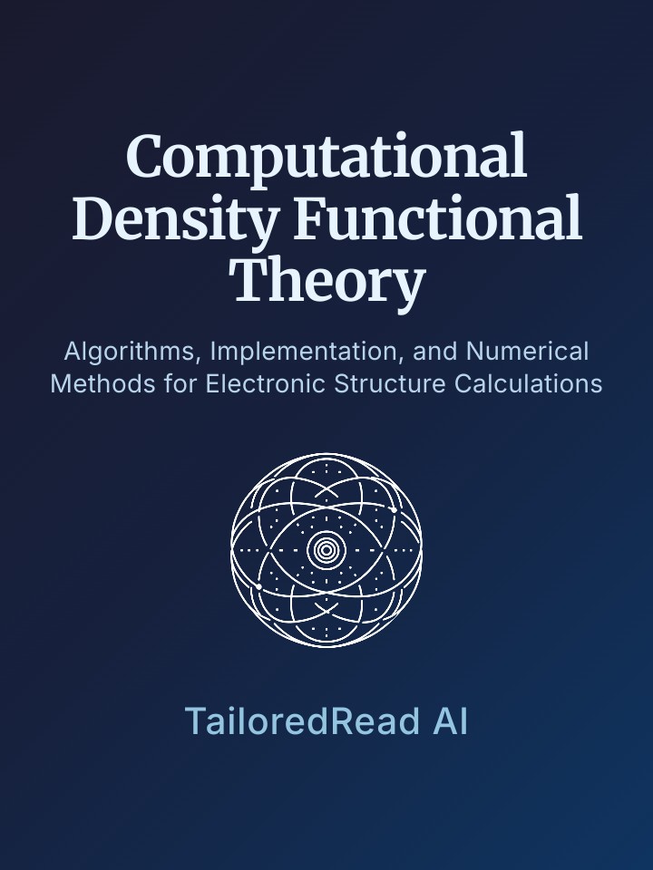 Computational Density Functional Theory Book: Algorithms, Implementation, and Numerical Methods ...