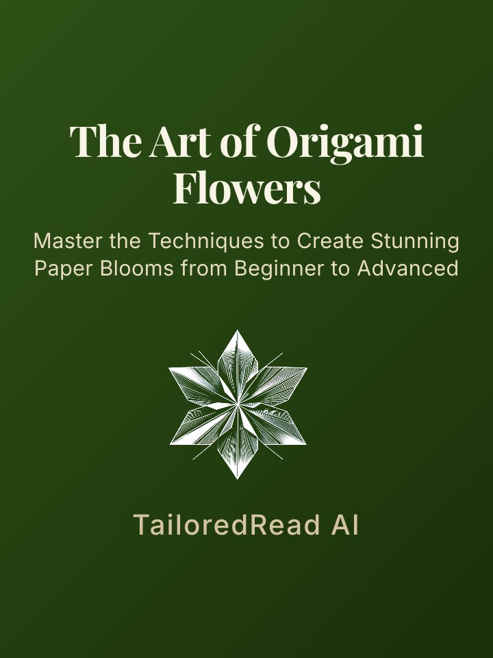 The Art of Origami Flowers Book: Master the Techniques to Create ...
