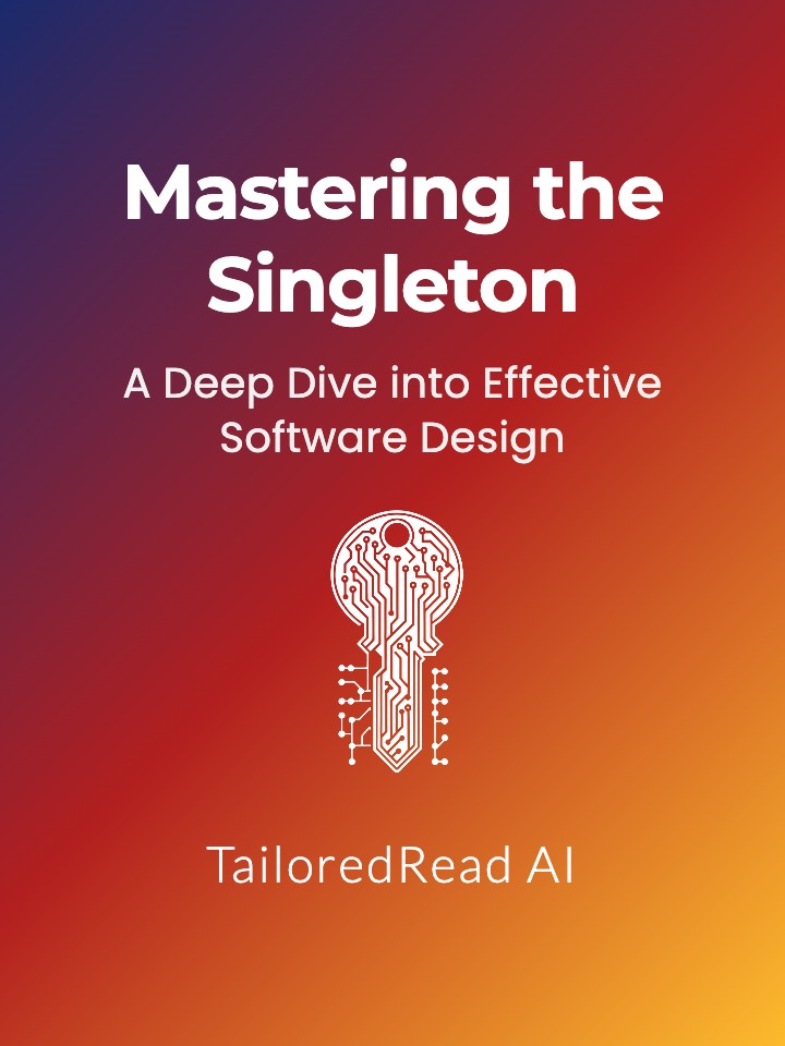 Mastering the Singleton Book: A Deep Dive into Effective Software Design - TailoredRead