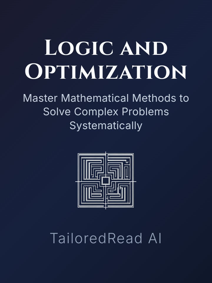 Logic and Optimization Book: Master Mathematical Methods to Solve ...