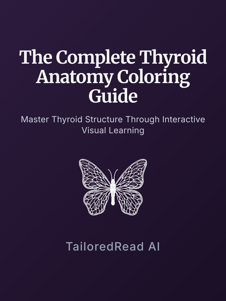The Complete Thyroid Anatomy Coloring Guide Book: Master Thyroid ...