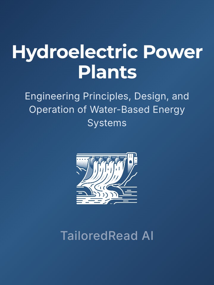 Hydroelectric Power Plants Book: Engineering Principles, Design, and ...