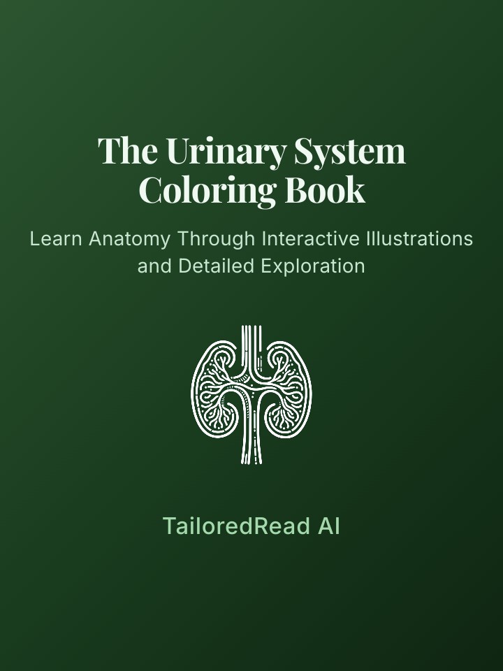 The Urinary System Coloring Book Book: Learn Anatomy Through ...