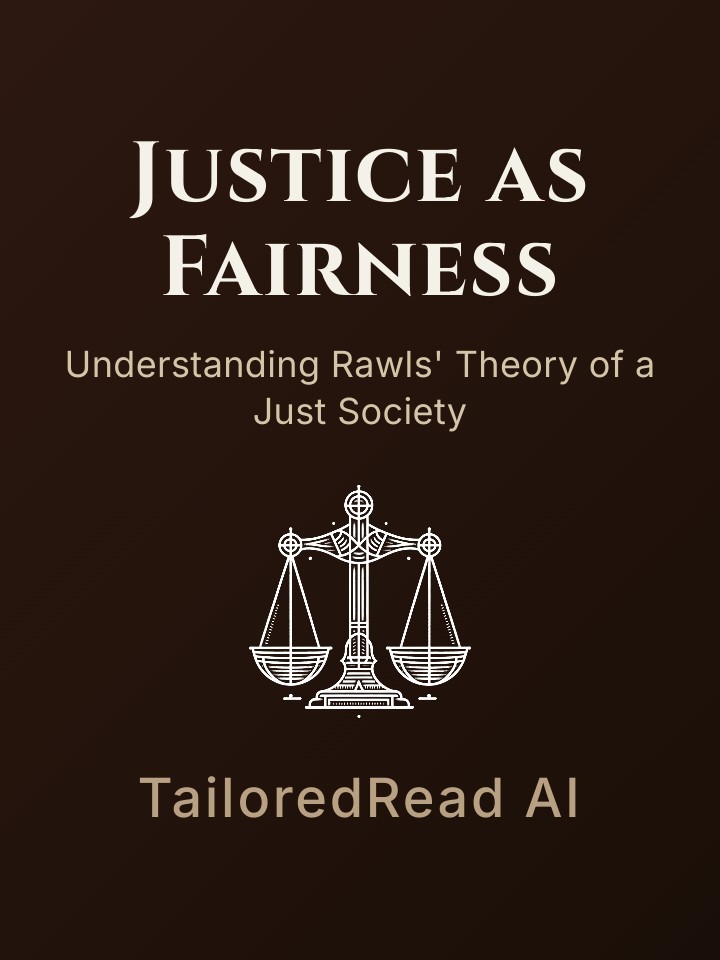 Justice as Fairness Book: Understanding Rawls' Theory of a Just Society ...