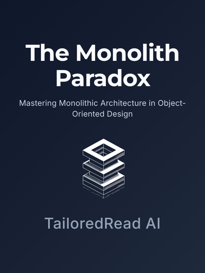 The Monolith Paradox Book: Mastering Monolithic Architecture in Object ...