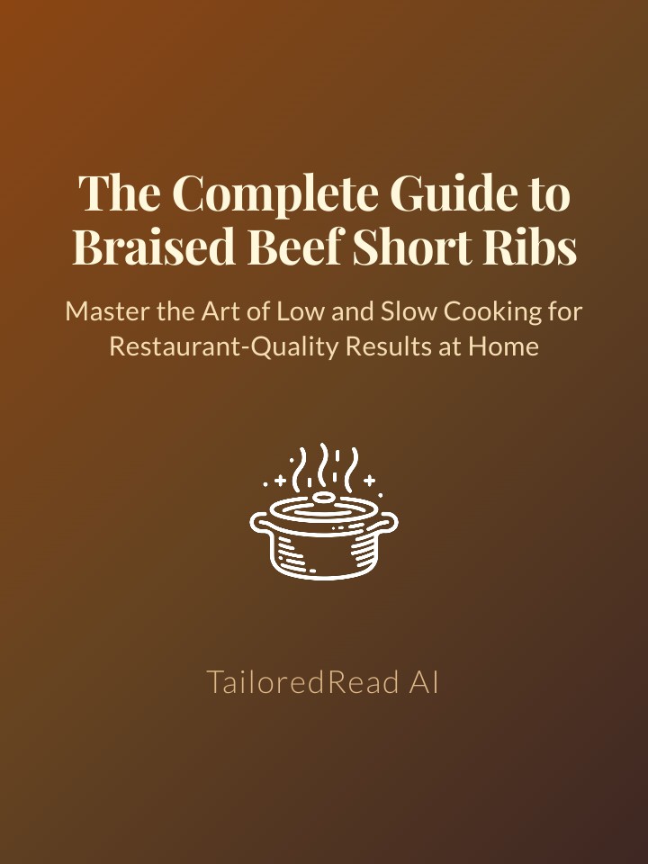The Complete Guide to Braised Beef Short Ribs Book: Master the Art of ...