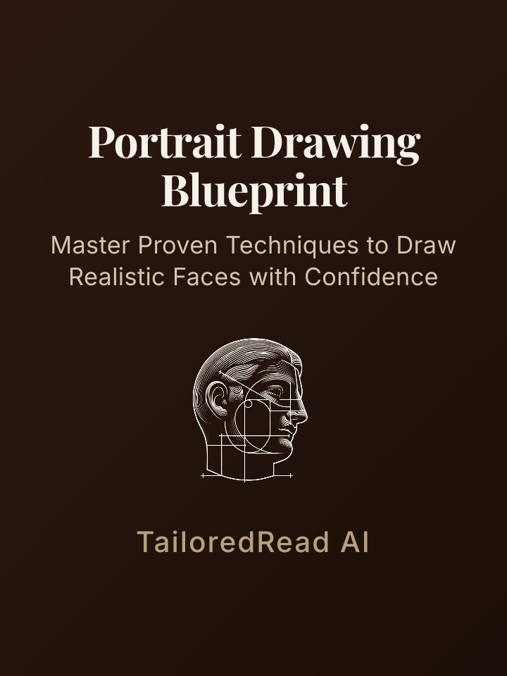 Portrait Drawing Blueprint Book: Master Proven Techniques to Draw ...