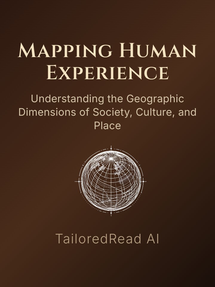Mapping Human Experience Book: Understanding the Geographic Dimensions ...