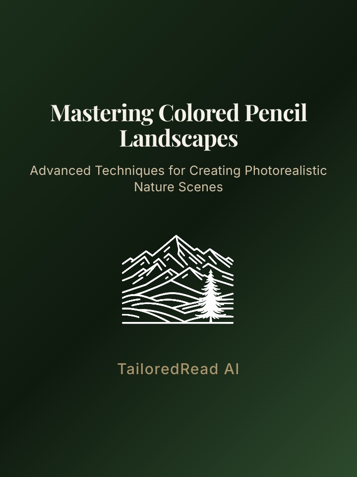 Mastering Colored Pencil Landscapes Book: Advanced Techniques for ...