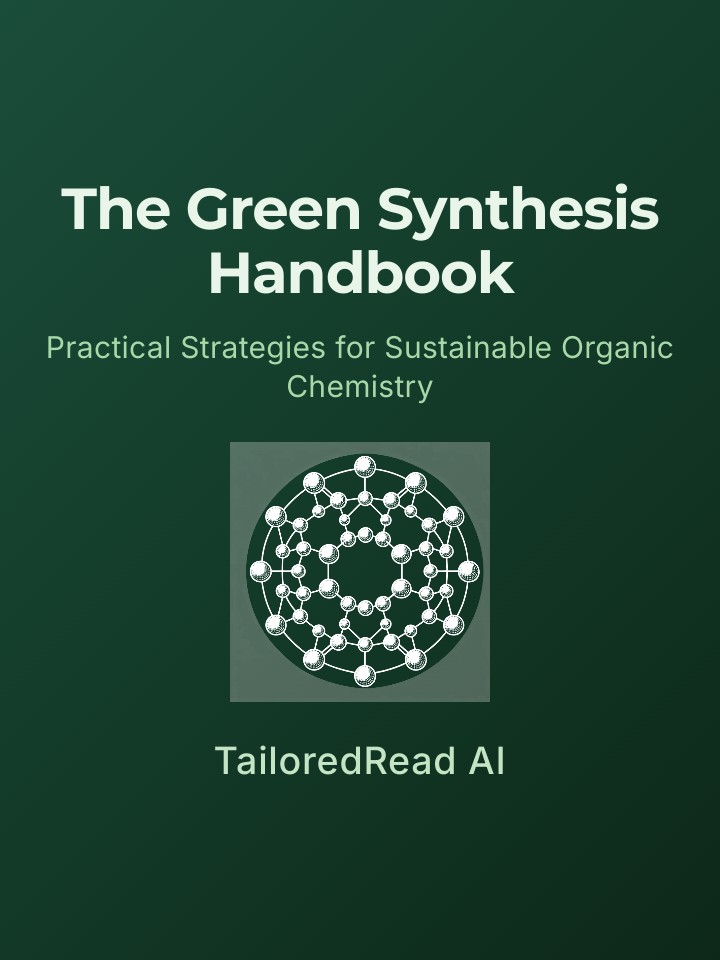 The Green Synthesis Handbook Book: Practical Strategies for Sustainable ...