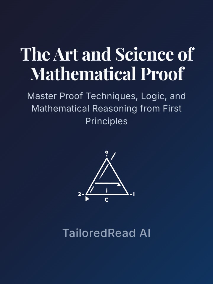 The Art and Science of Mathematical Proof Book: Master Proof Techniques ...