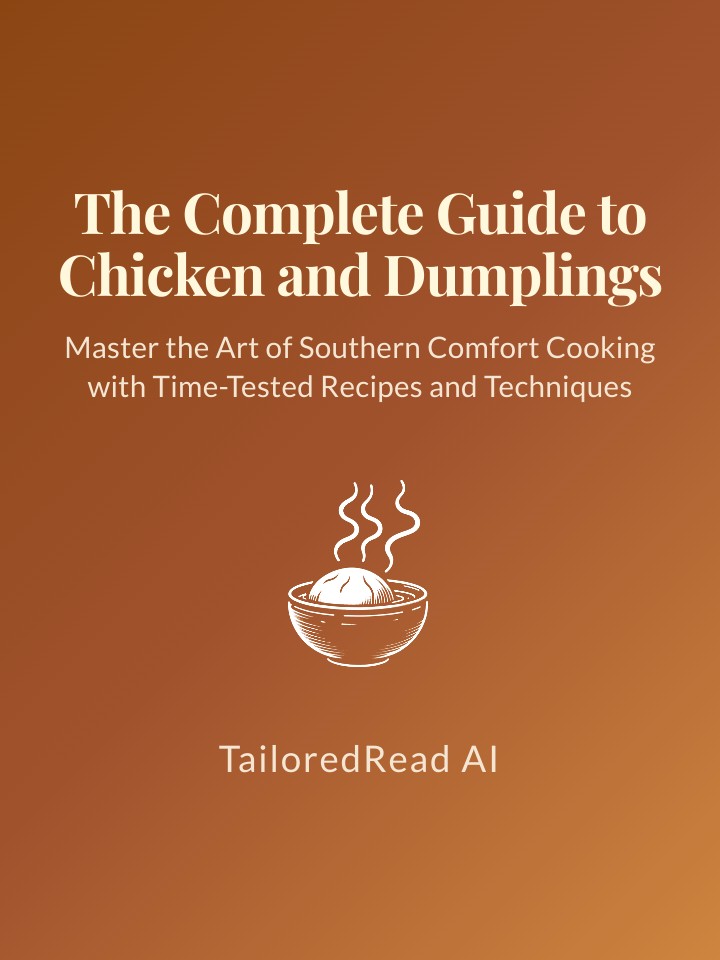 The Complete Guide to Chicken and Dumplings Book: Master the Art of ...