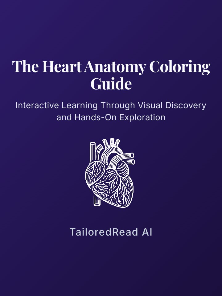 The Heart Anatomy Coloring Guide Book: Interactive Learning Through ...