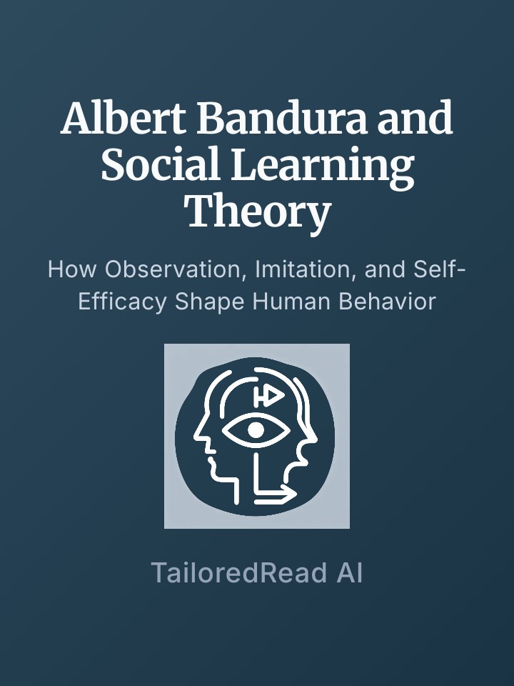 Albert Bandura and Social Learning Theory Book: How Observation ...