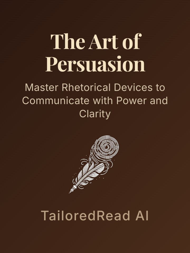 The Art of Persuasion Book: Master Rhetorical Devices to Communicate ...