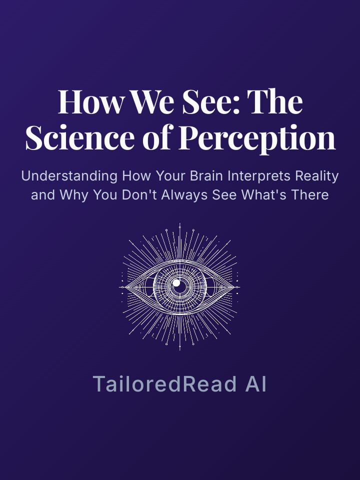 How We See: The Science of Perception Book: Understanding How Your ...