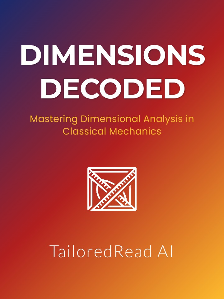 Dimensions Decoded Book: Mastering Dimensional Analysis in Classical Mechanics - TailoredRead
