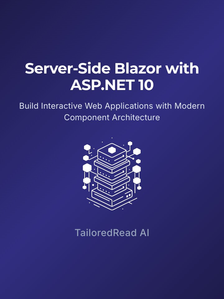 Server-Side Blazor with ASP.NET 10 Book: Build Interactive Web Applications with Modern ...
