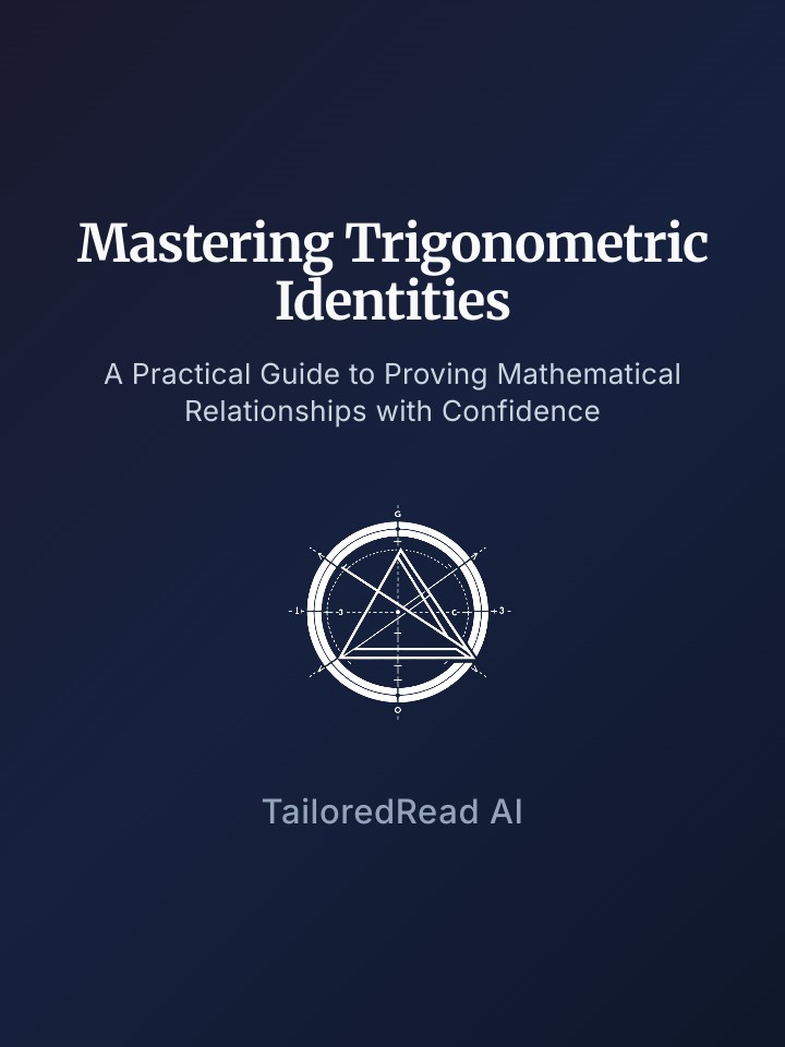 Mastering Trigonometric Identities Book: A Practical Guide to Proving ...